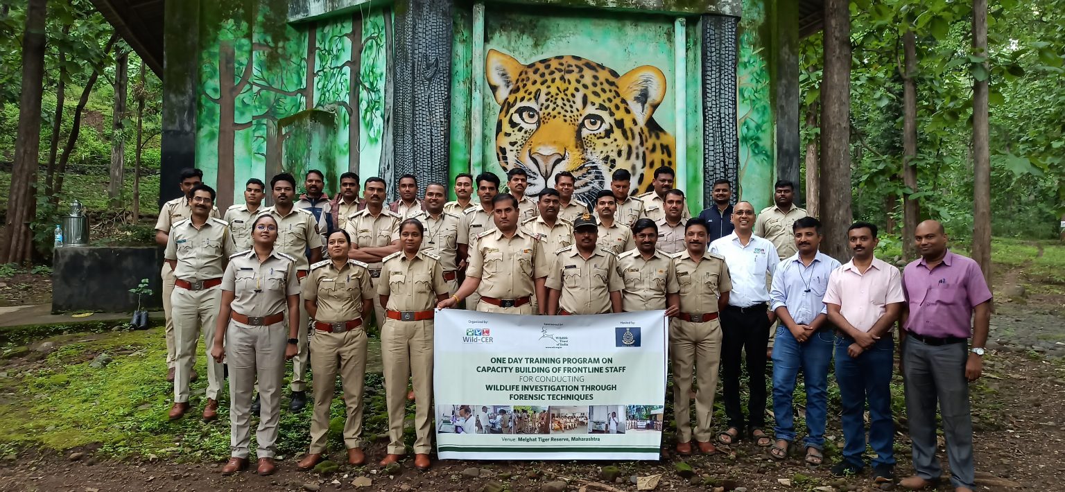Wildlife forensic training for frontline staff of Melghat Tiger Reserve ...